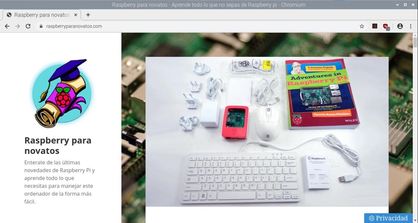 ¿Qué navegadores web podemos usar en una Raspberry Pi? » Raspberry para ...